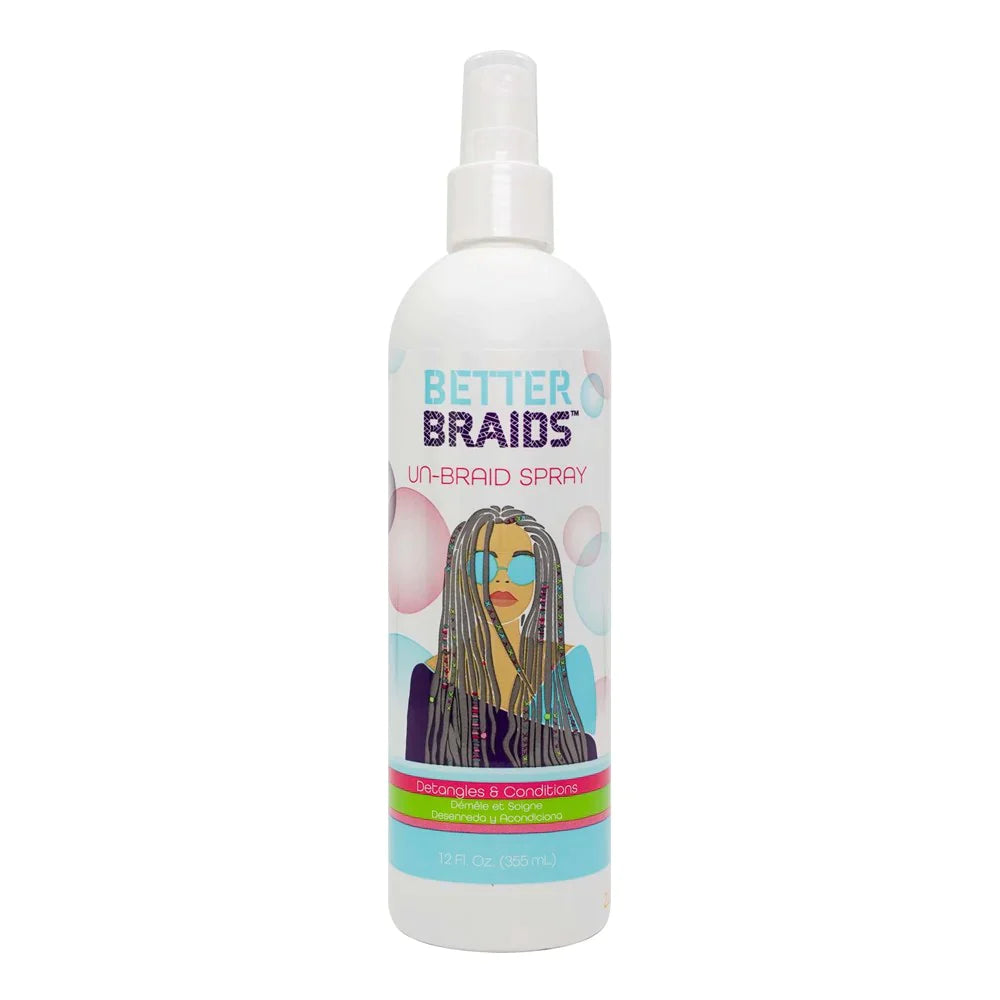Better Braids Detangling Conditioning Un braid Spray 12oz cccontinentalsuperstore
