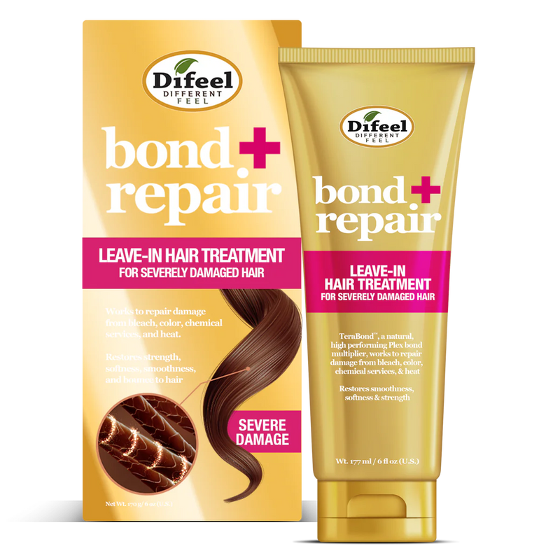 Difeel Bond & Repair Leave in Hair Treatment for Severely Damaged Hair ...