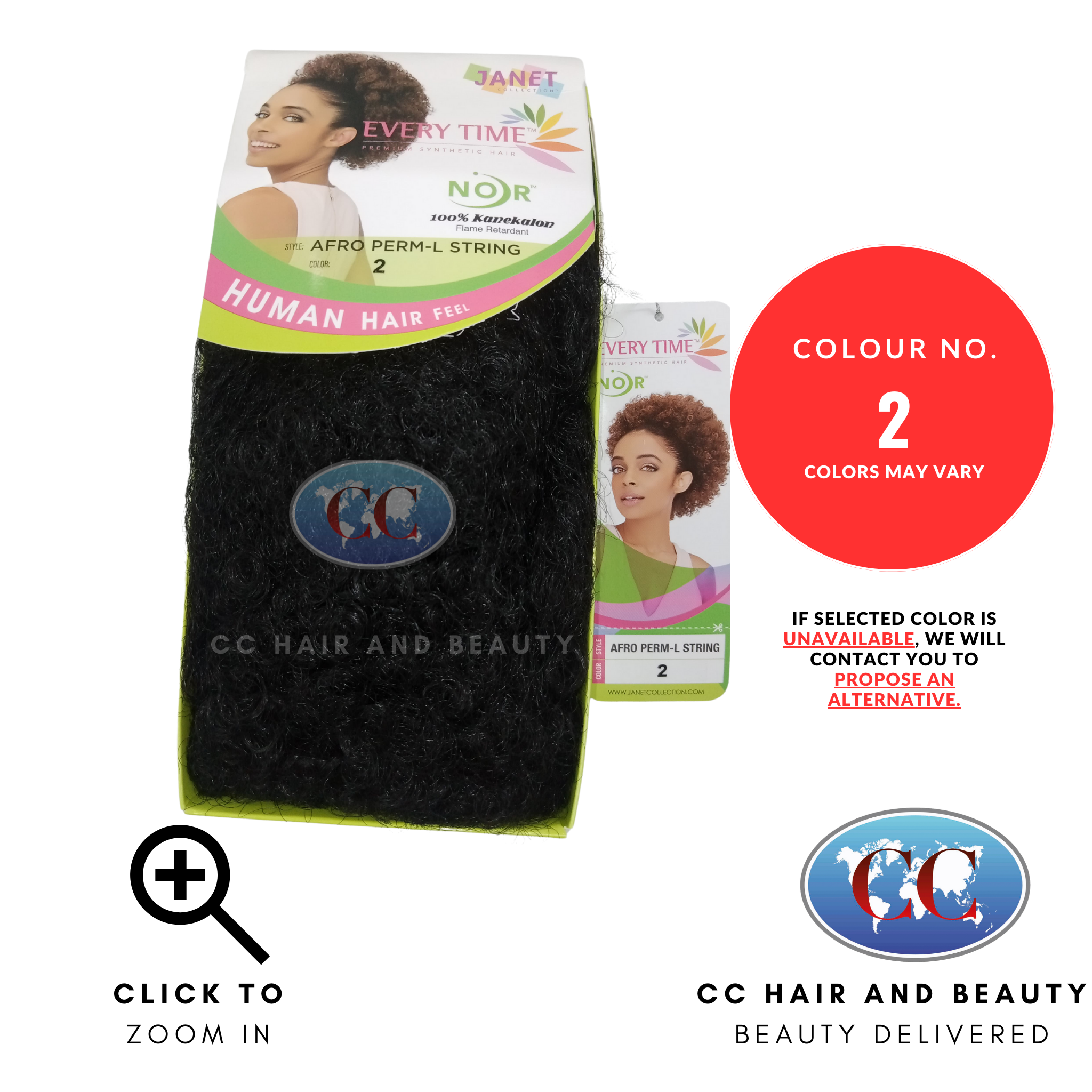 Janet Collection Ponytail - Afro Perm-L String – cccontinentalsuperstore