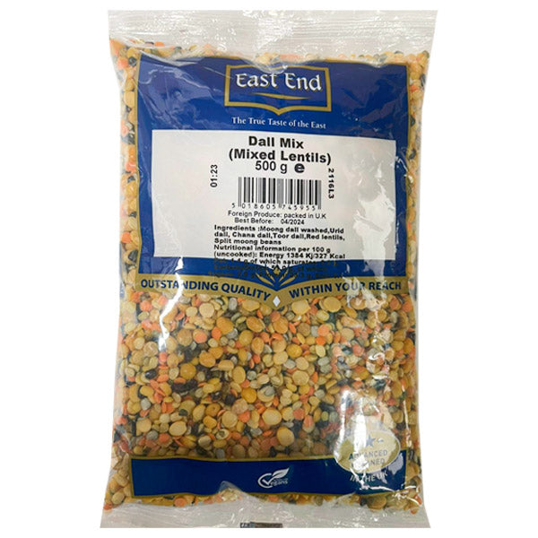 East End Dall Mix (Mixed Lentils) 500g – cccontinentalsuperstore