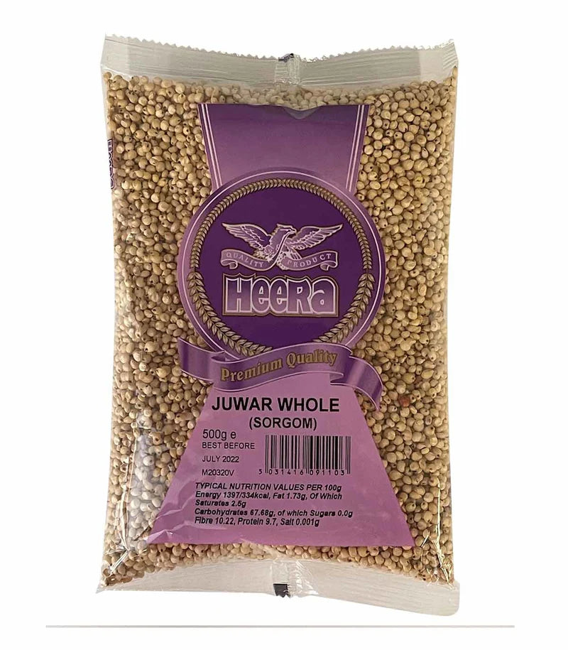 Heera Juwar Whole 500g – cccontinentalsuperstore