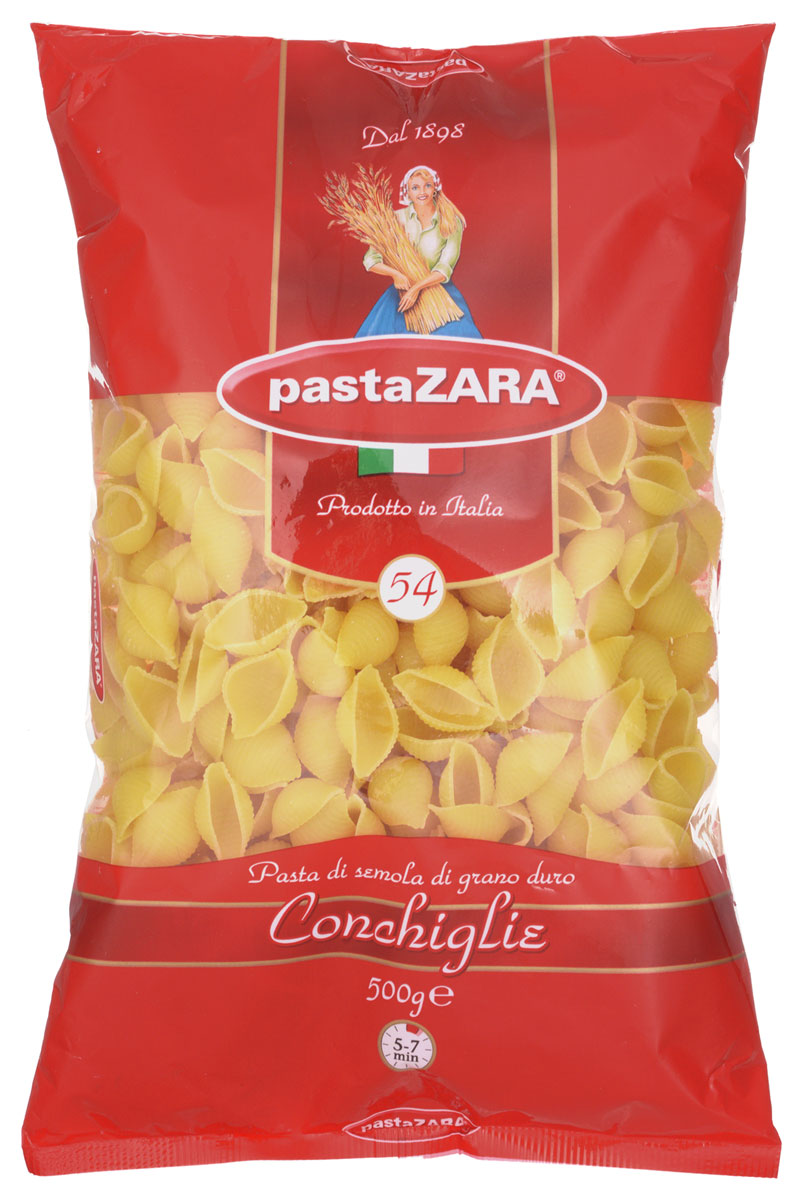 Pasta Zara Conchiglie 500g – cccontinentalsuperstore