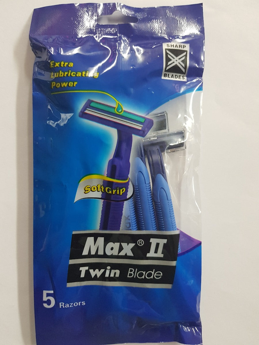 Max II Twin Blade (5 Razors) – cccontinentalsuperstore