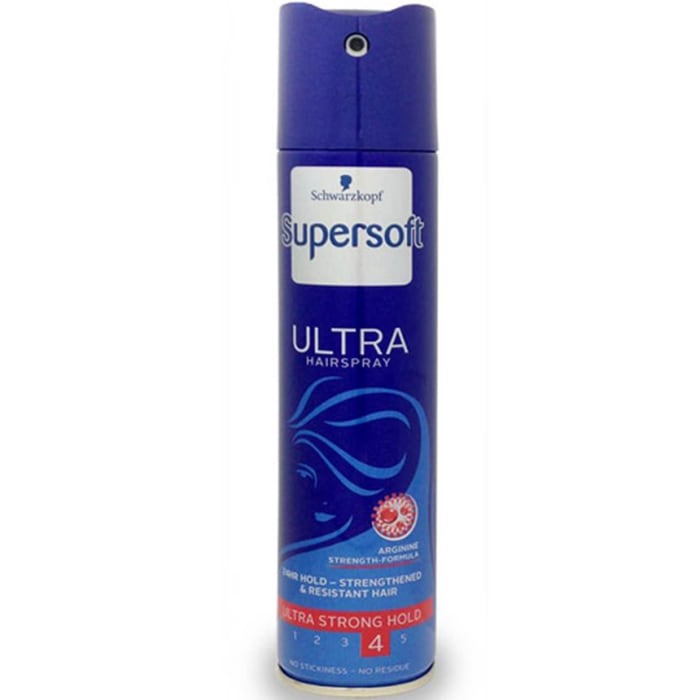 Schwarzkopf Supersoft Ultra Hairspray 250ml – cccontinentalsuperstore