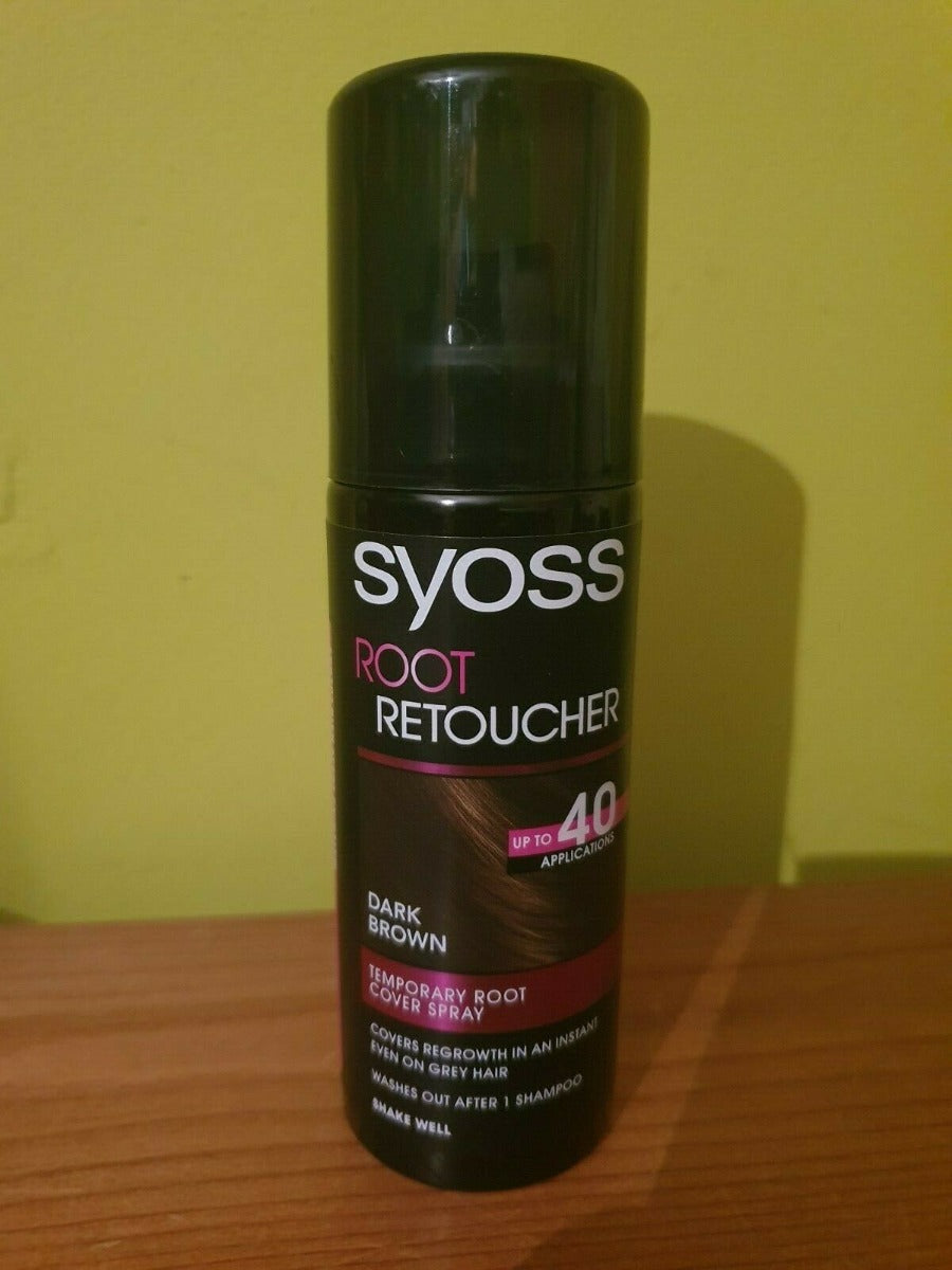 Syoss Root Retoucher Dark Brown 120Ml – cccontinentalsuperstore