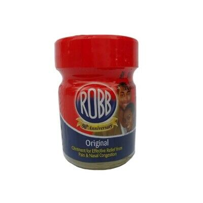 Robb Original Ointment Effective Relief From Pain & Nasal Congestion ...