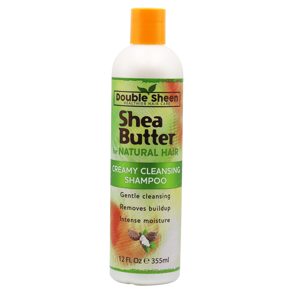 Double Sheen Shea Butter Creamy Cleansing Shampoo, 12oz ...
