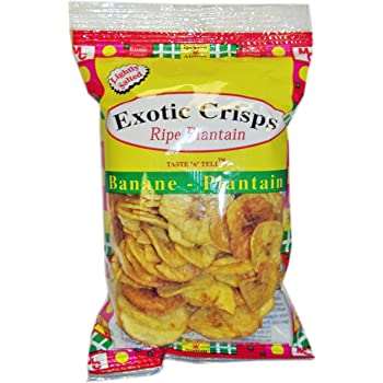 Exotic Plantain Crisps Salted 75 g – cccontinentalsuperstore