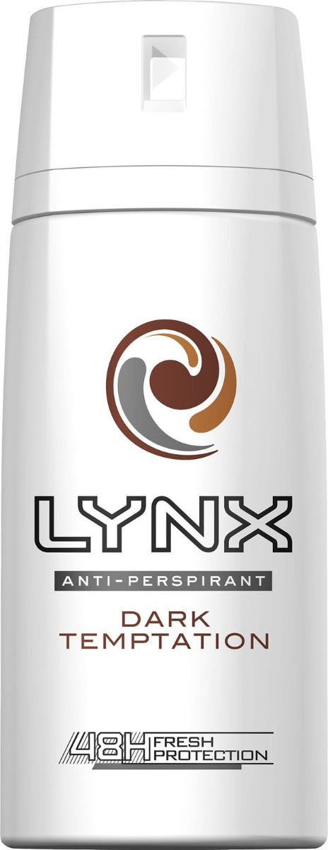 Lynx Anti-Perspirant 150ml Dark Temptation Fragrance Deodorant ...