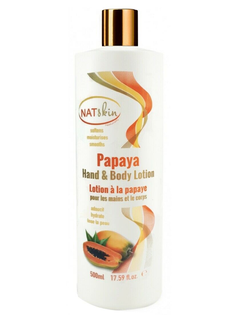 Natskin Papaya Hand & Body Lotion 500ml – cccontinentalsuperstore