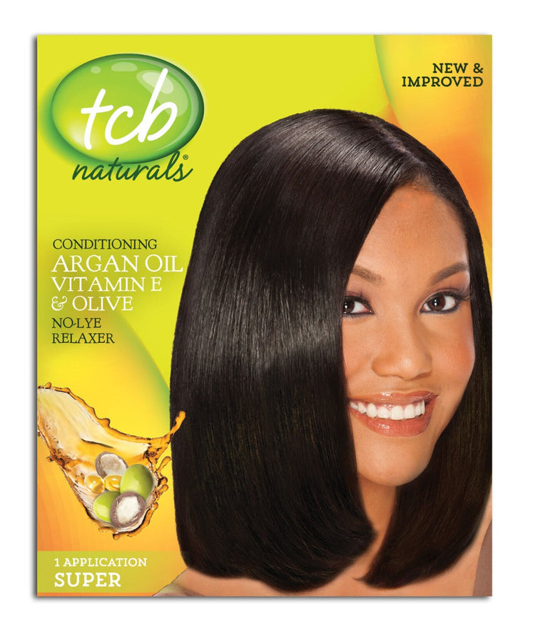 TCB Naturals Conditioning No-Lye Relaxing - 1 Application Kit - Super ...